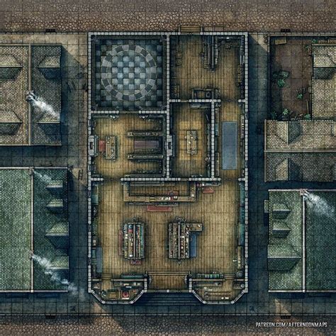 The Magical Emporium Magic Shop Or Clearance Warehouse Battlemaps