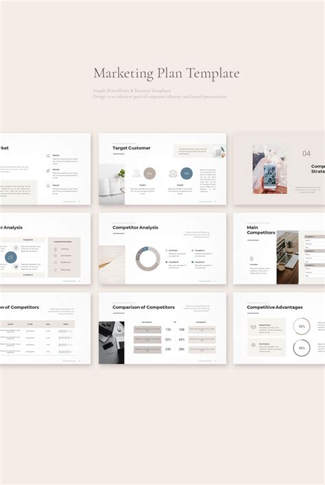 마케팅 계획 전략 Ppt 템플릿 2020 Marketing Plan Template Marketing Plan