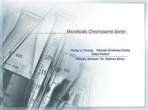 Ppt Microfluidic Chromosome Sorter Powerpoint Presentation Free Download Id4153235