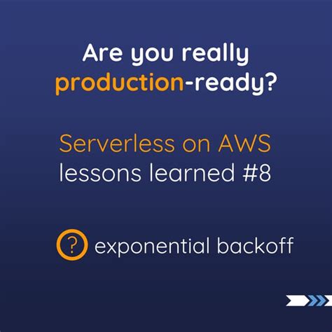 Serverless Lessons Learned 8 Backoff Pdf