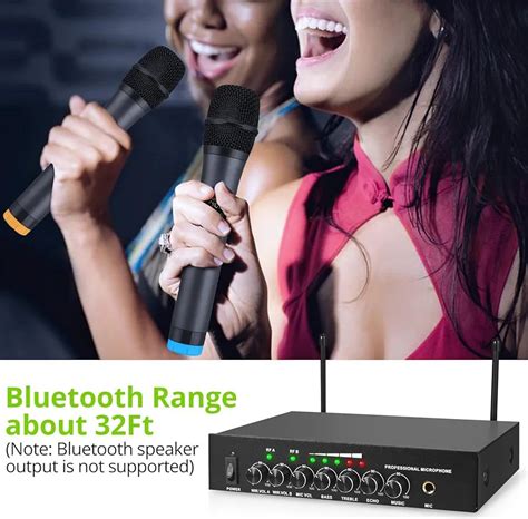 Professional Wireless Microphone Rechargeable Makhdooms Store