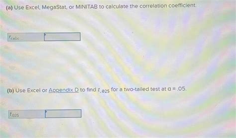 solved using the data given in the table below answer the