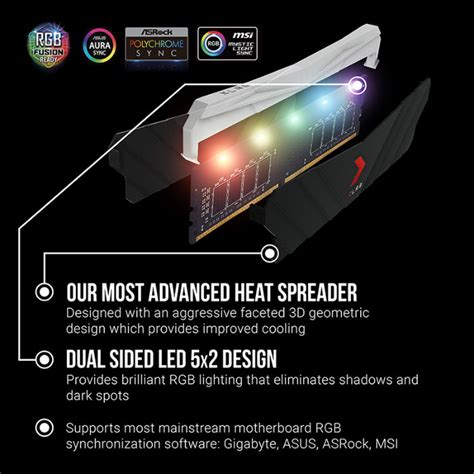New Pny Xlr8 Gaming Epic X Rgb Ddr4 4 000mhz Memory Geeky Gadgets