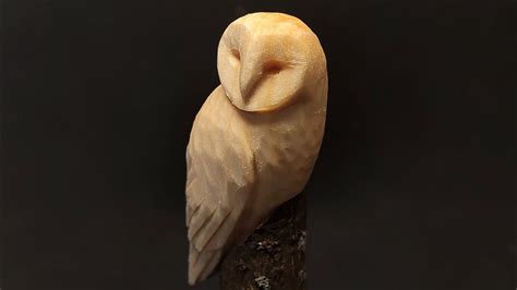 Whittle An Owl Step By Step Beginner Tutorial Owl Carving Pattern