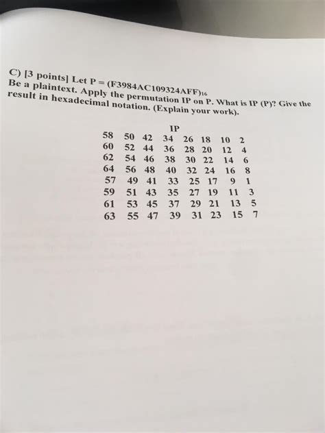 B 13 Points] Run The Aes Mix Columns Using The