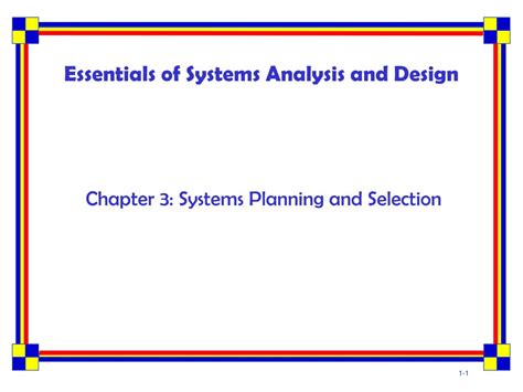 PPT Essentials Of Systems Analysis And Design PowerPoint Presentation ID