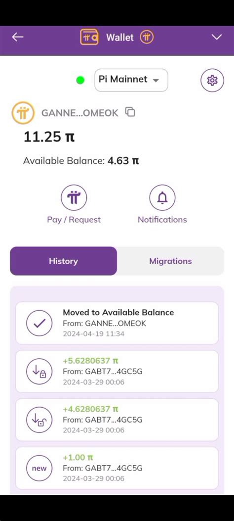 Pi Network A Look Inside Pi Wallet