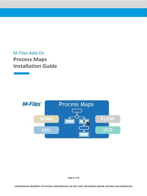 M Files Process Maps Installation Guide Pdf Icon Computing