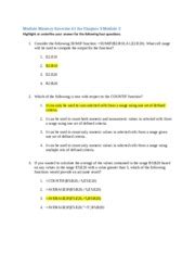 Module Mastery Exercise 3 2 1 Module Mastery Exercise 1 For Chapter 3 Module 2 Highlight Or