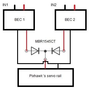 Powering The Pixhawk Copter Documentation
