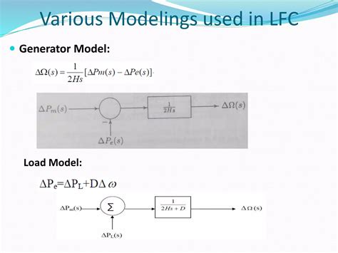 Load Frequency Control Of Two Area System Pptx