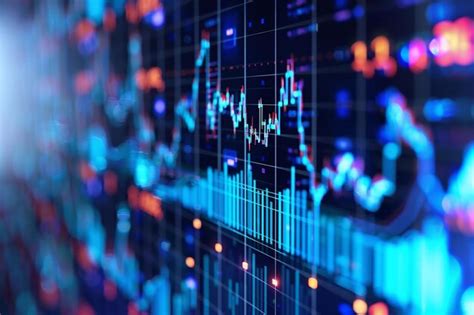 Premium Photo Illustration Of Business Data Graph Analysis Business