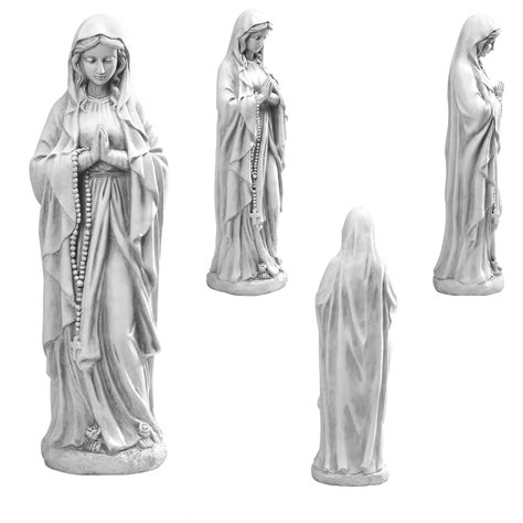 Virgin Mary Statue Outdoor Blessed Mother Garden Statue