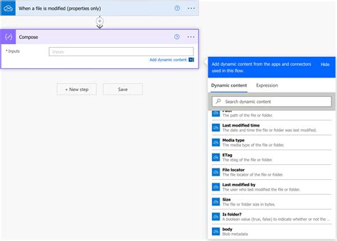 Power Automate Onedrive For Business When A File Is Modified Properties Only Trigger