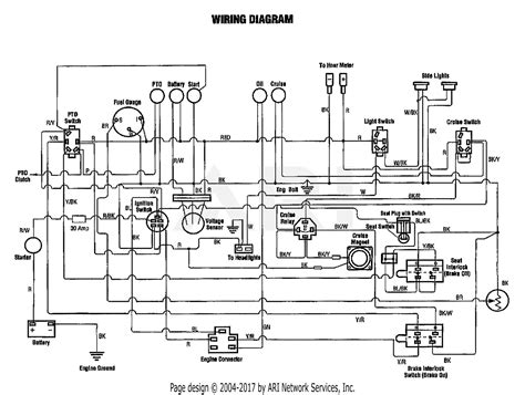 Troy Bilt Lawn Mower Electrical Schematic - Wiring Draw And Schematic
