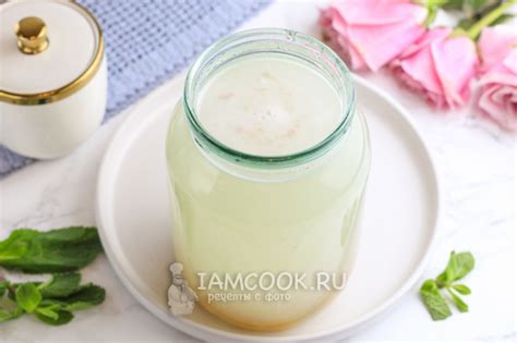 Квас из березового сока с курагой — рецепт с фото пошагово