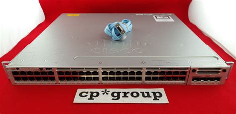Cisco Catalyst 3850 48 Port Gbe Poe Network Switch Ws C3850 48p L W Nm