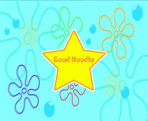 Spongebob Good Noodle Meme Sticker Good Noodle Star Sticker Etsy