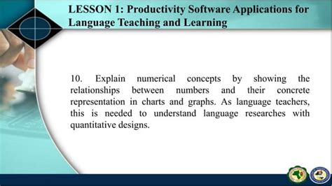 chapter iii using open ended tools in facilitating language learning pptx computer software