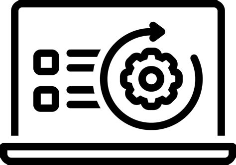 Black Line Icon For Configuration 44803573 Vector Art At Vecteezy