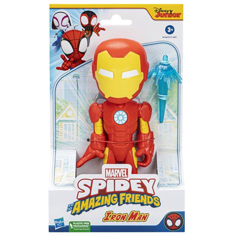 Marvel Spidey And His Amazing Friends Supersized Iron Man Toyworld Nz