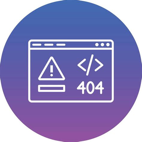 Code Error Illustration Icon 54620761 Vector Art At Vecteezy