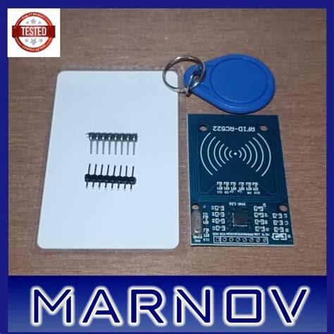 jual rfid modul arduino komplit tag kartu reader and writer rc522