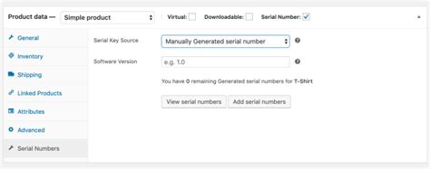 Woocommerce Serial Numbers Pro Pluginever