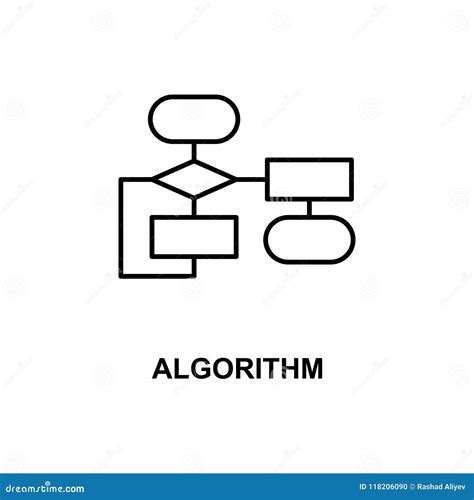 Algorithm Icon Element Of Technologies Icon With Name For Mobile