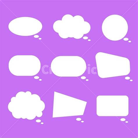 말풍선 대화 구름 일러스트 템플릿 사진이미지일러스트캘리그라피 Yang작가