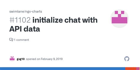 Initialize Chat With Api Data · Issue 1102 · Swimlanengx Charts · Github