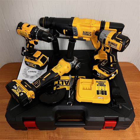 Набор аккумуляторных электроинструментов Dewalt 4 в 1 4 акб - купить с ...