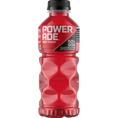 Powerade Fruit Punch Electrolyte Sports Drink Shop Sports And Energy