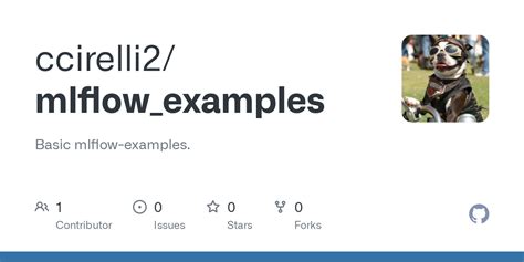 Github Ccirelli2 Mlflow Examples Basic Mlflow Examples