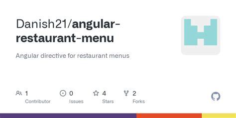 Github Danish21 Angular Restaurant Menu Angular Directive For Restaurant Menus
