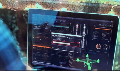 A Hacker In An Indian Web Series Hacking Some Drones ·