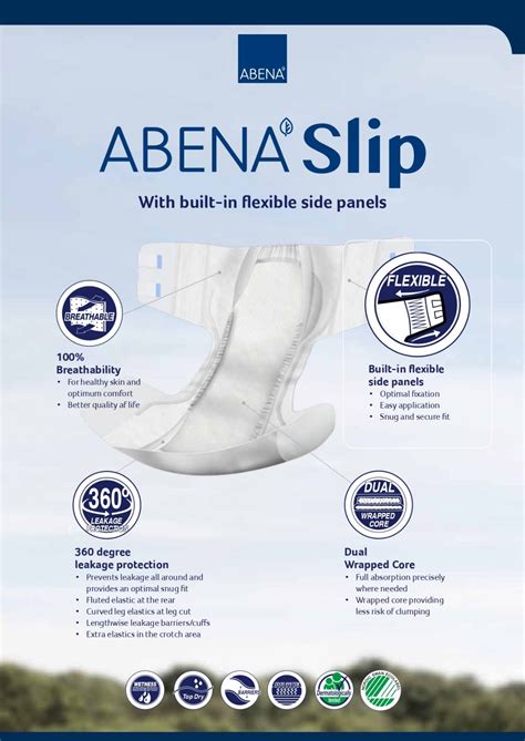 Abena Slip Teenage Diapers Keeps