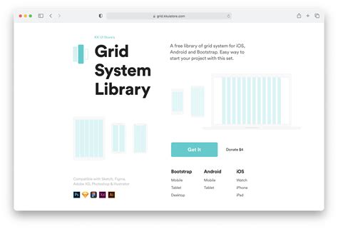 Сетки в дизайне мобильных приложений Ios Android и Bootstrap