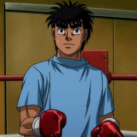 Ippo Makunouchi Moda Vintage Uomo Arte Scuro Illustrazioni Cartoon