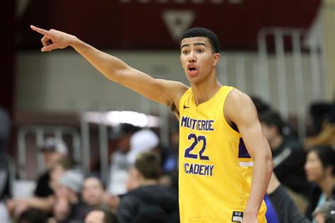 Caleb Houstan Nations No 2 Pf Announces College Commitment Fanbuzz