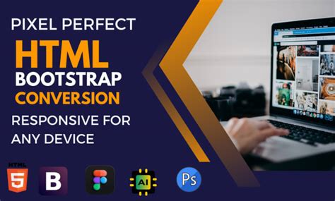 convert psd to html xd to html sketch to html figma to html by