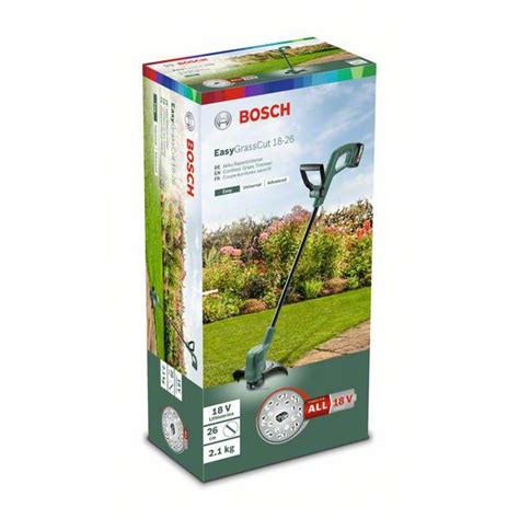 Bosch EasyGrassCut 18-260 (06008C1C02) инструкция