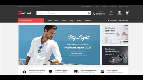 Ecommerce Website Design Html Css Bootstrap Javascript Youtube