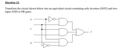 Solved Question Transform The Circuit Shown Below Into Chegg