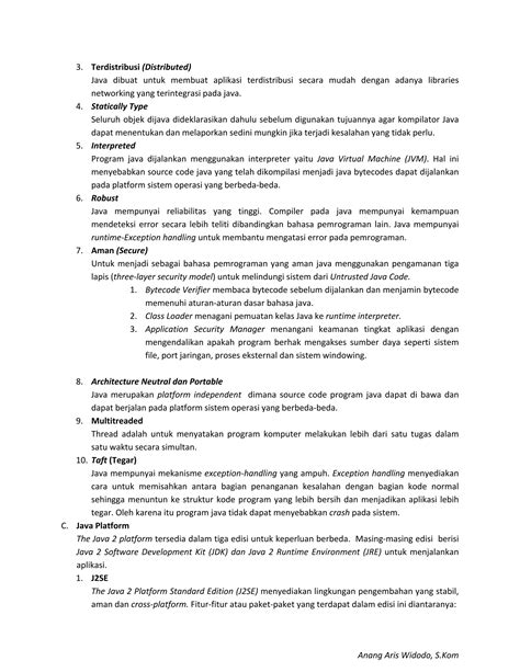 1 Pengenalan Program Java Pdf