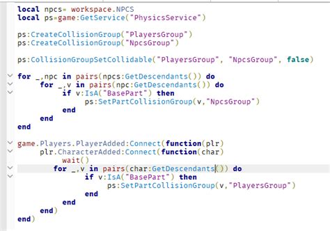 npc collide script not working properly scripting support developer
