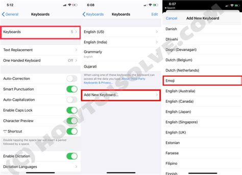 How To Enable Emoji On Iphone In Ios 26 Emoji Button Is Missing