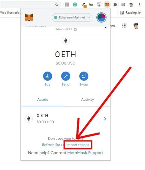 how to add a custom token to metamask followchain