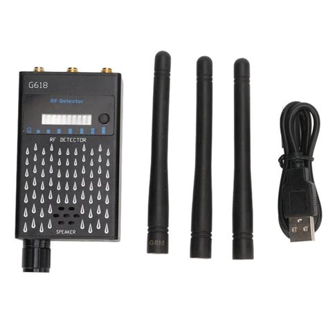 Rf Detector Bug Wifi Camera Finder Listening Device Gps Wireless Signal Scanner G618