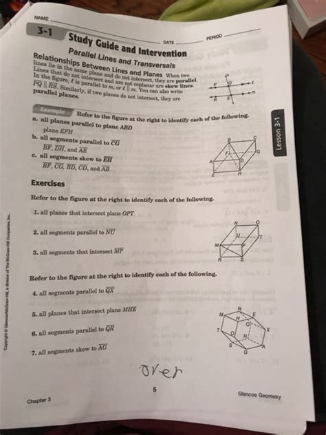 solved when two lines lie in the same plane and do not